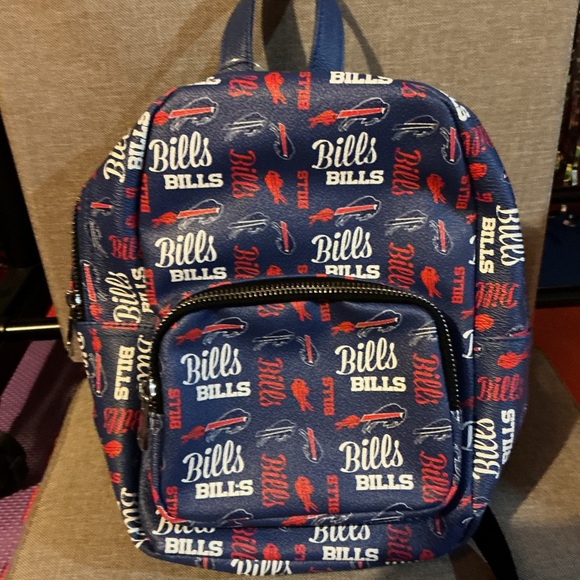 Foco | Bags | Nwt Foco Buffalo Bills Logo Blue Mini Backpack | Poshmark